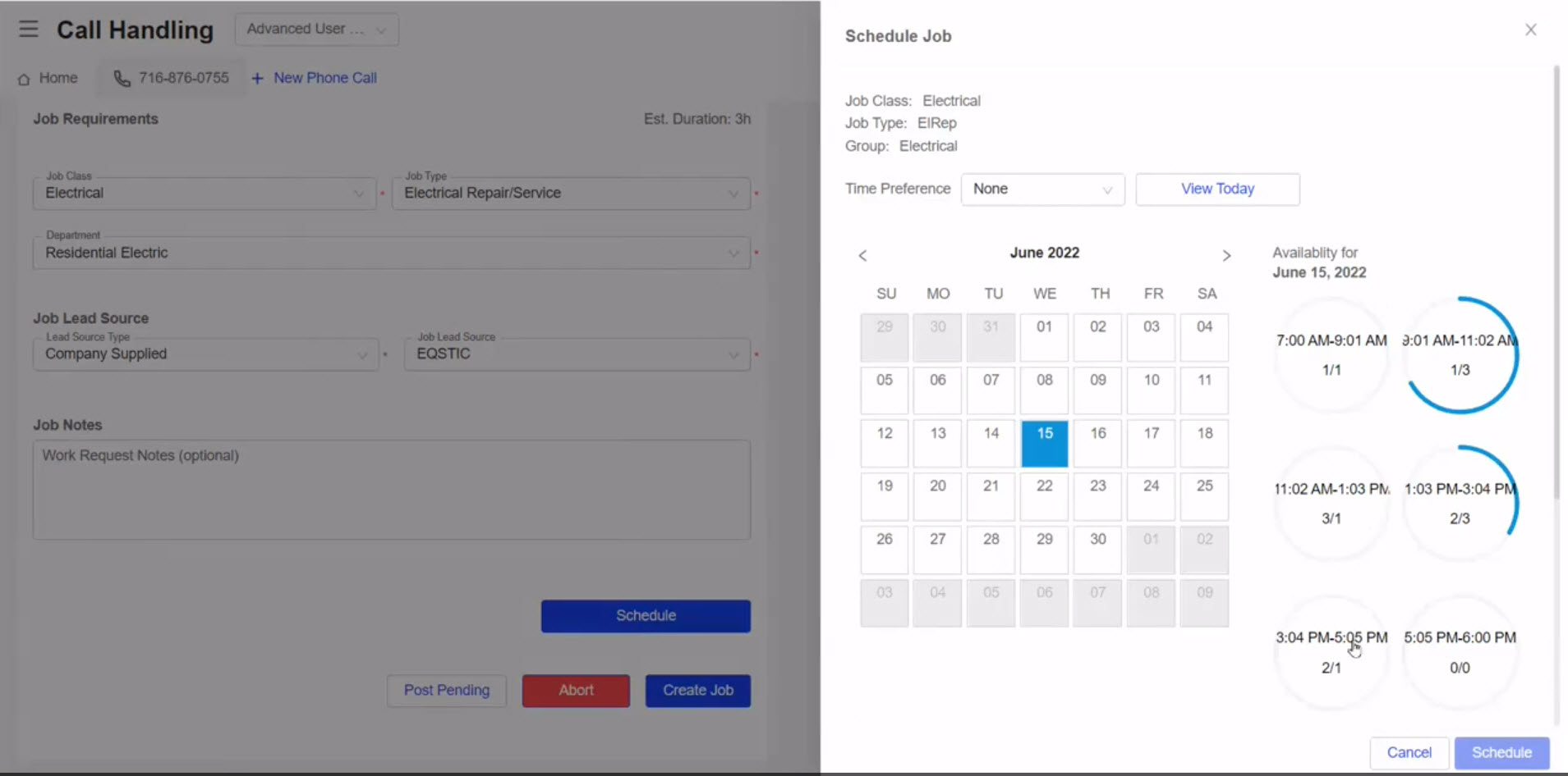 Platform - Time Slot Capacity Management – Successware Help