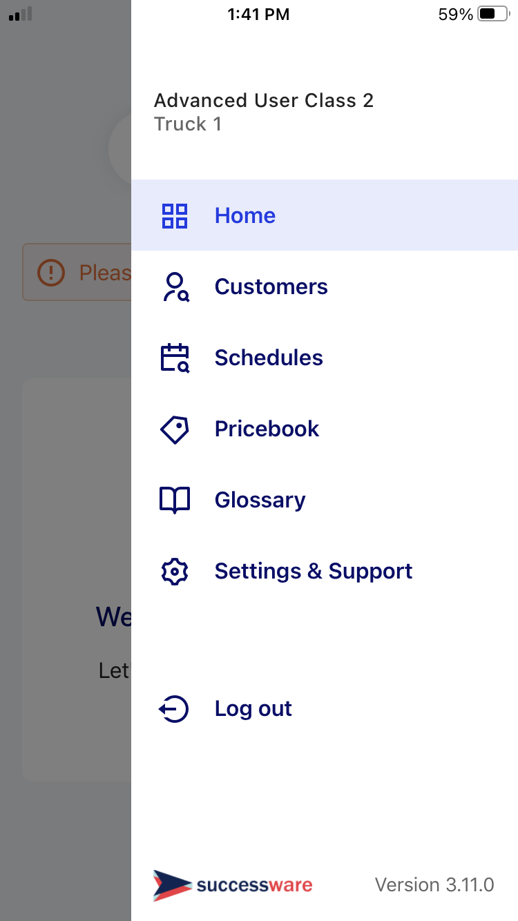 Mobile for Platform - Getting Started – Successware Help