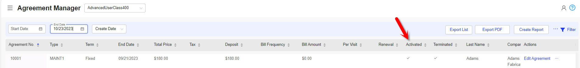 Platform - Agreements – Successware Help