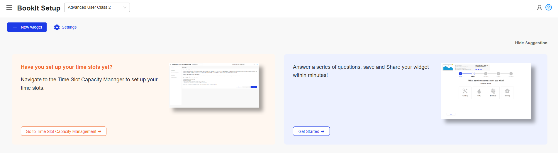 Platform - BookIt – Successware Help