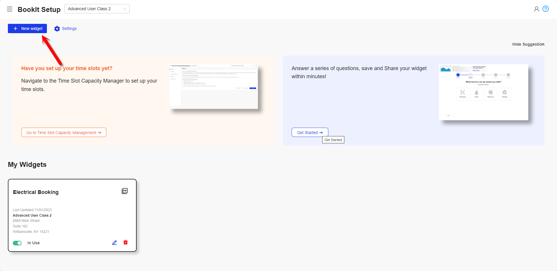 Platform - BookIt – Successware Help