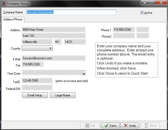 Classic - Getting Started – Successware Help