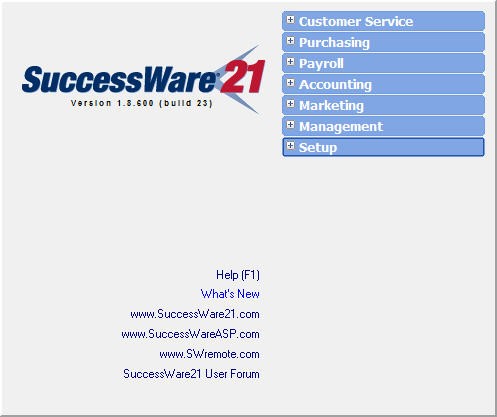 Classic - Getting Started – Successware Help
