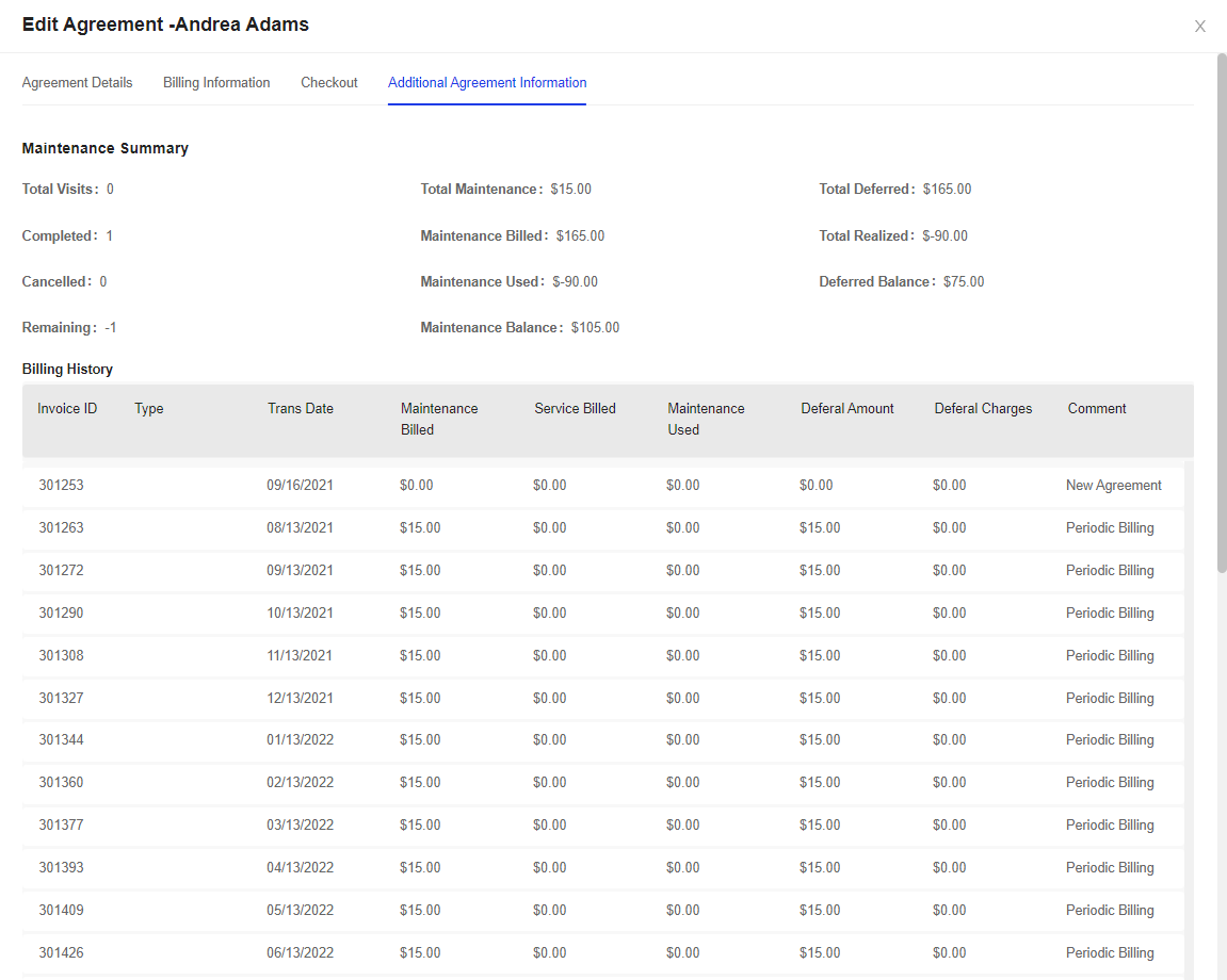Platform - Agreements – Successware Help